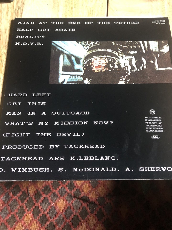 Gary Clail's Tackhead Sound System - Tackhead Tape Time LP w/ insert | eBay