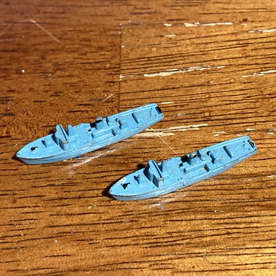 Vintage lot 2 TRIANG Minic Ships HMS Dufton Wiston Repton Ton Class ...