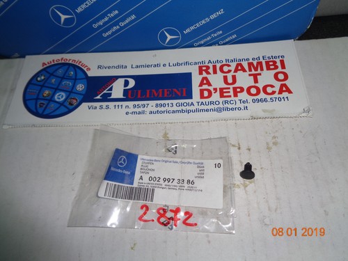 A0029973386 MOLLETTA CLIP PARAFANGO ANTERIORE MERCEDES | eBay
