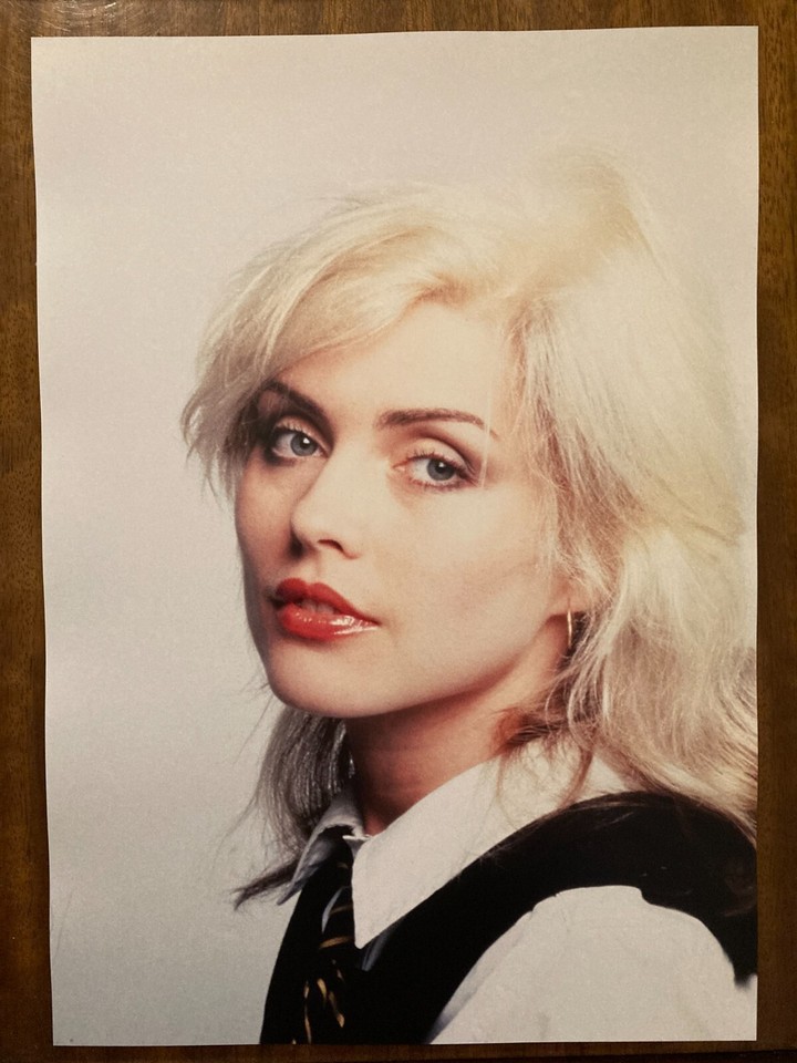 Blondie poster -Debbie Harry photograph A3 size repro from original ...