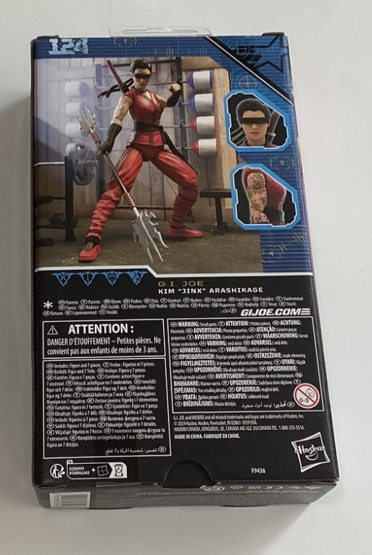 GI Joe Classified Series Jinx Kim Arashikage 6" Action Figure 2024 ...