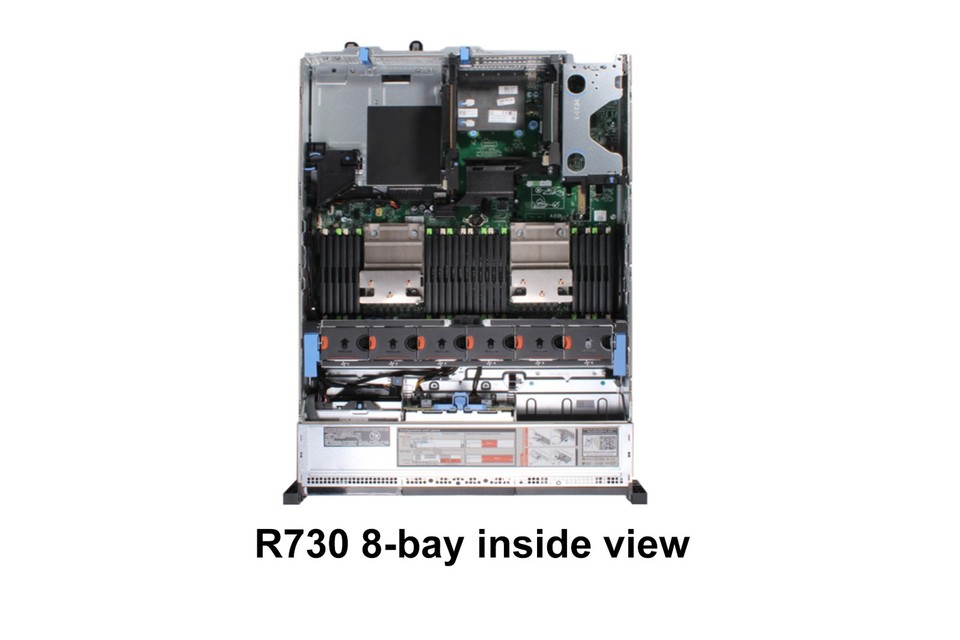 Dell PowerEdge R730 Server 2x E5-2698 V4 = 40 Cores H730 64GB RAM 4x ...