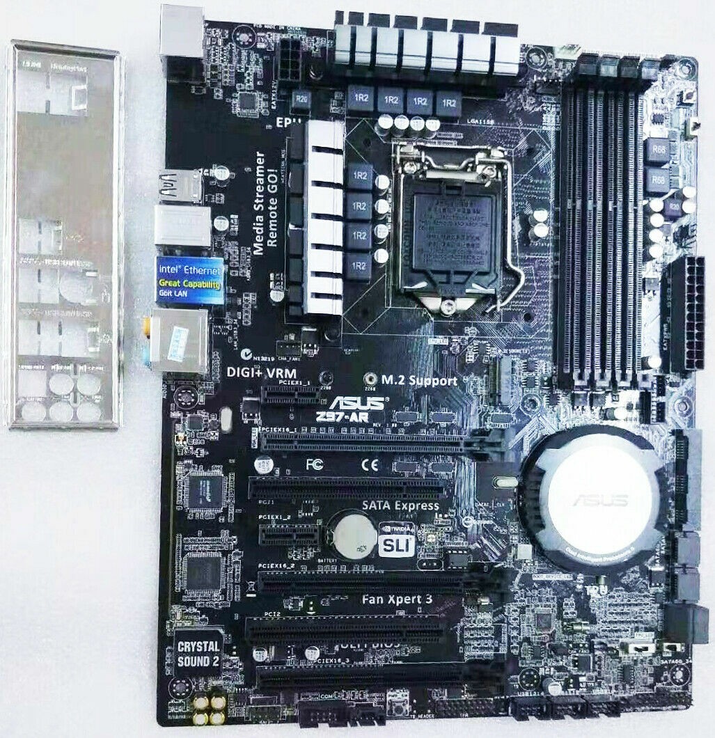 ASUS Z97-ar LGA 1150 Intel Z97 Chipset ATX Motherboard for sale online ...