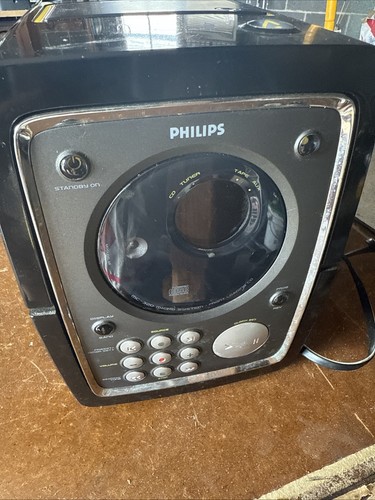 Phillips Micro Hi-Fi Stereo Mc-320/37 Radio tape CD Player Tested No ...
