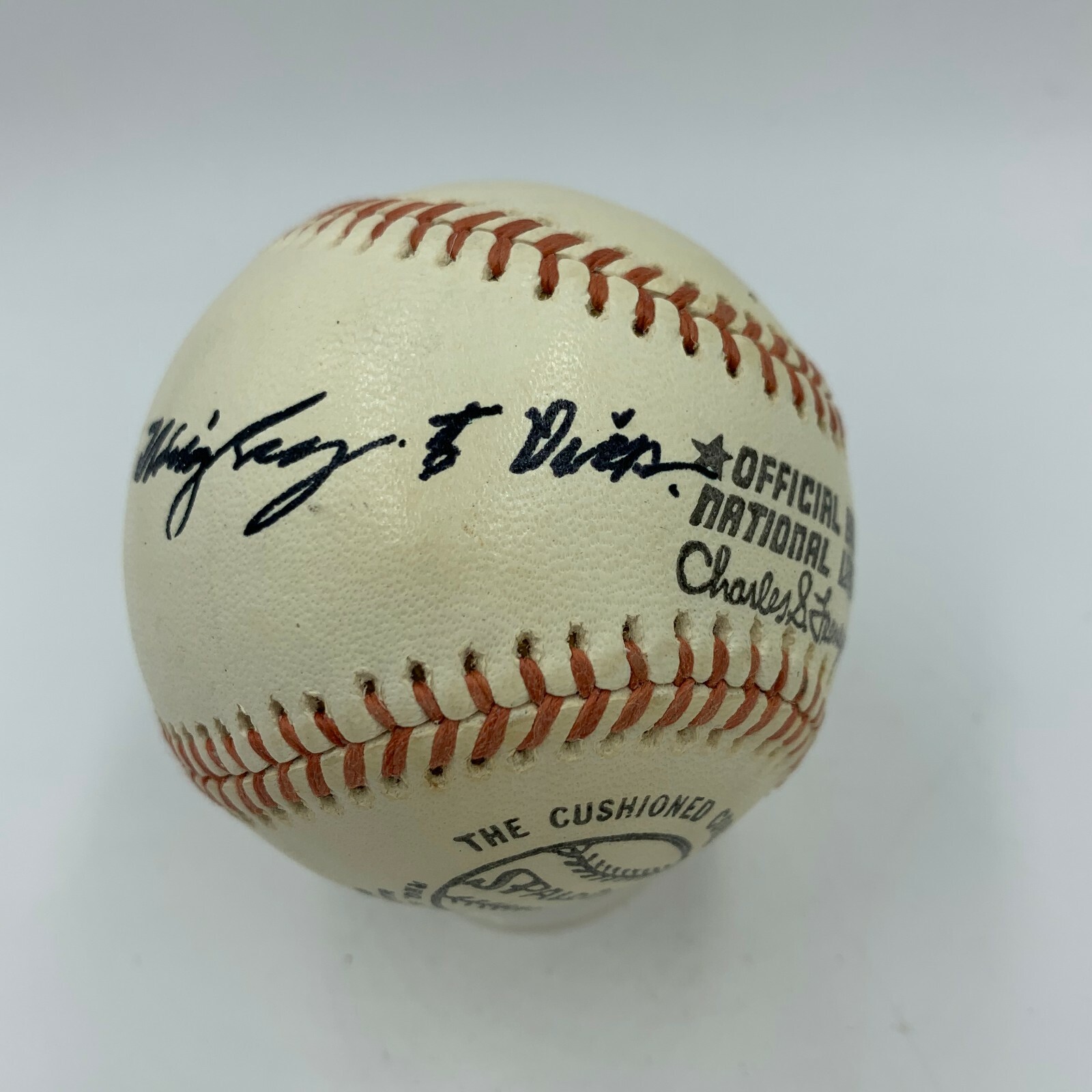 Philip K. Wrigley Single Signed Baseball Chicago Cubs Owner JSA COA ...