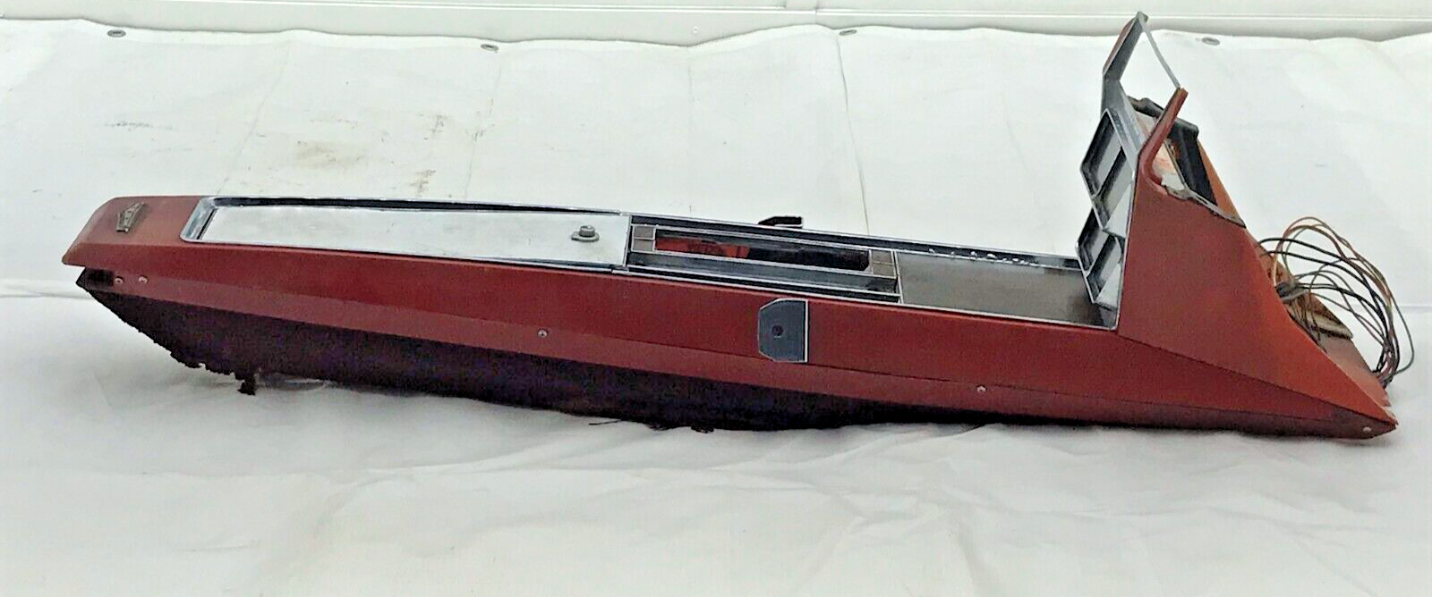 1966-67 Chevy Impala Console, Gauges & Shifter Top Shift Plate Manifold ...