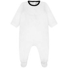 NWT NEW Givenchy Baby Boys girls white black logo footie romper hat 3pc ...