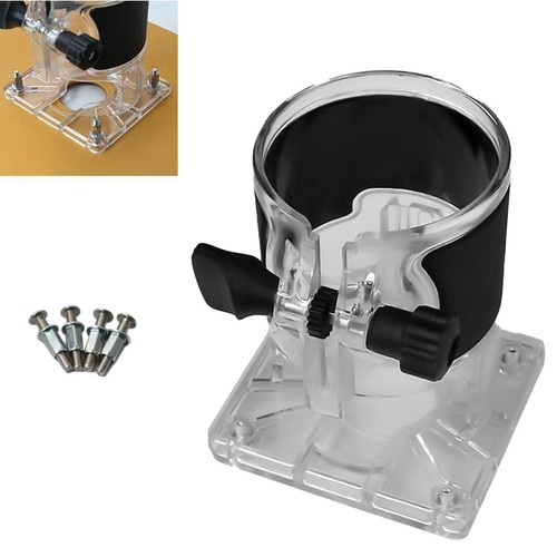 Woodworking Trimmer Router Base Electric Trimming Machine Transparent ...
