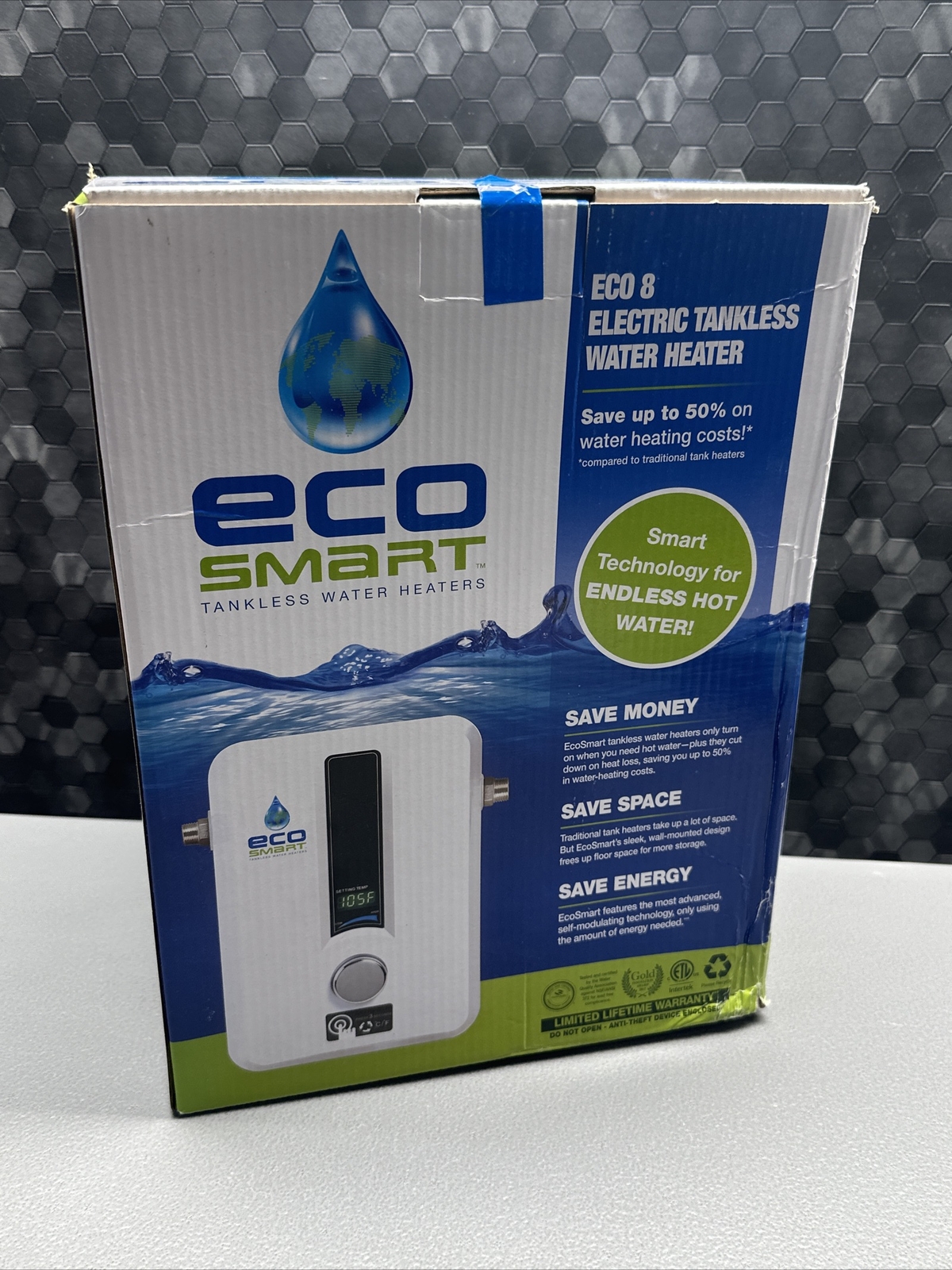 Eco-Smart ‎ECO 8 Tankless Water Heater - White for sale online | eBay