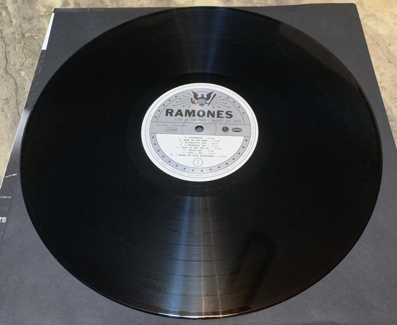 Ramones Live At The Roxy 1976 RSD 2016 vinyl rare oop 180g LP 07048/ ...
