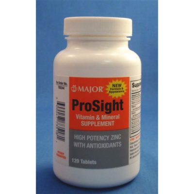 PROSIGHT Vitamin & Mineral Supplement Compare Ocuvite 3X120 Tablets ...