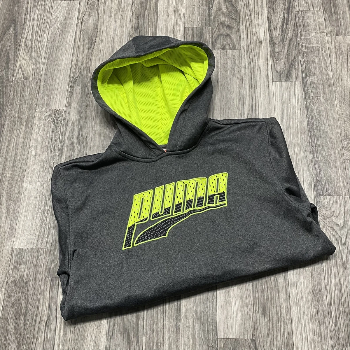 Neon Green Hooded Sweatshirts