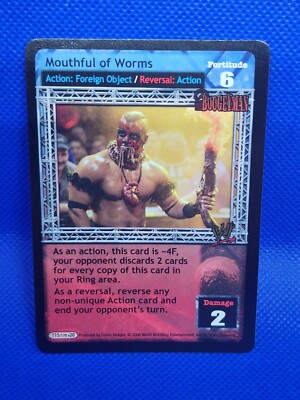 WWE Raw Deal Mouthful of Worms V20 Boogeyman Rare | eBay