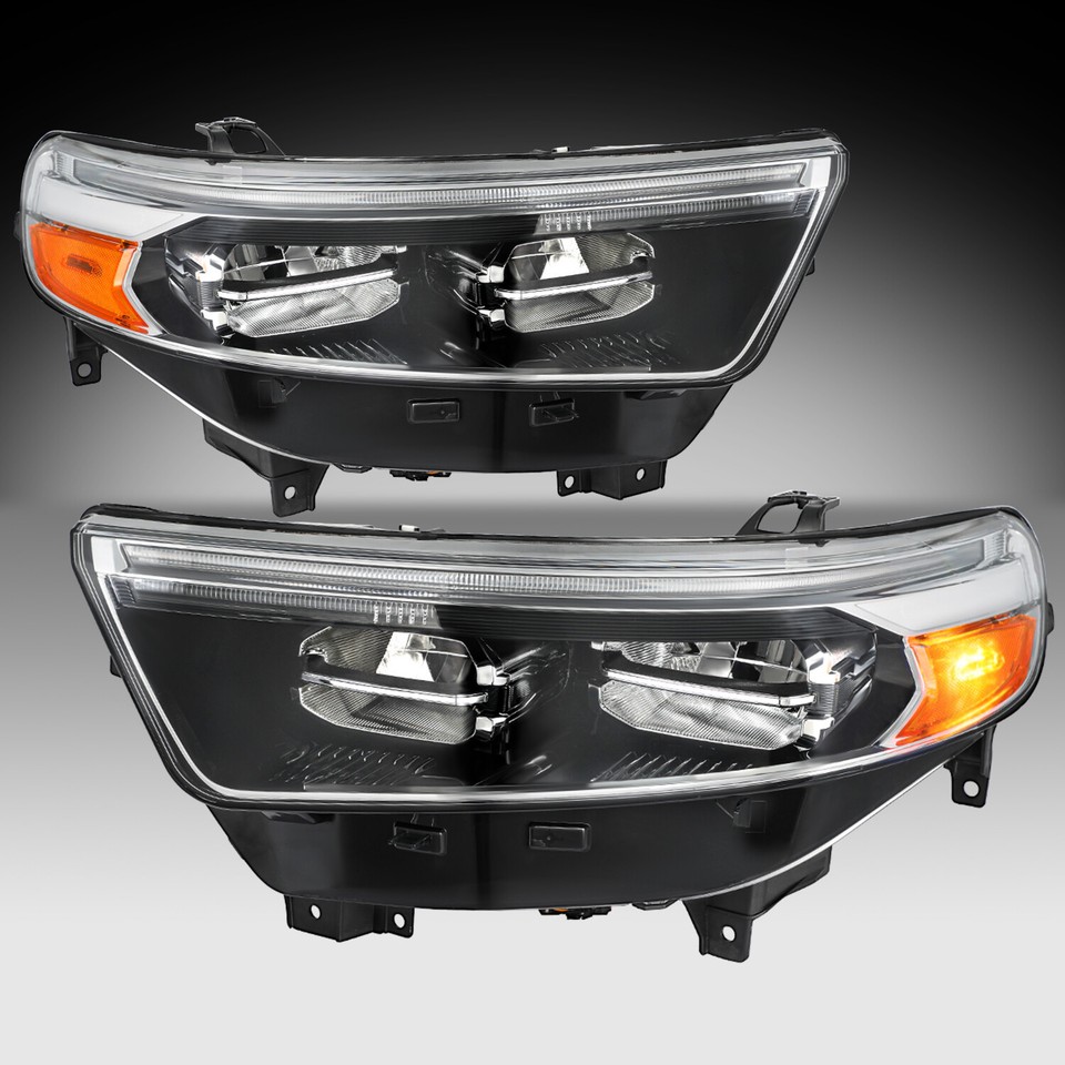 LED DRL Headlights For 2020 - 2024 Ford Explorer XLT Limited Driver ...