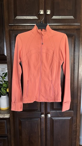 NWOT Lululemon Define Jacket ~ Size 6 ~ Full Zip ~ Sunny Coral | eBay