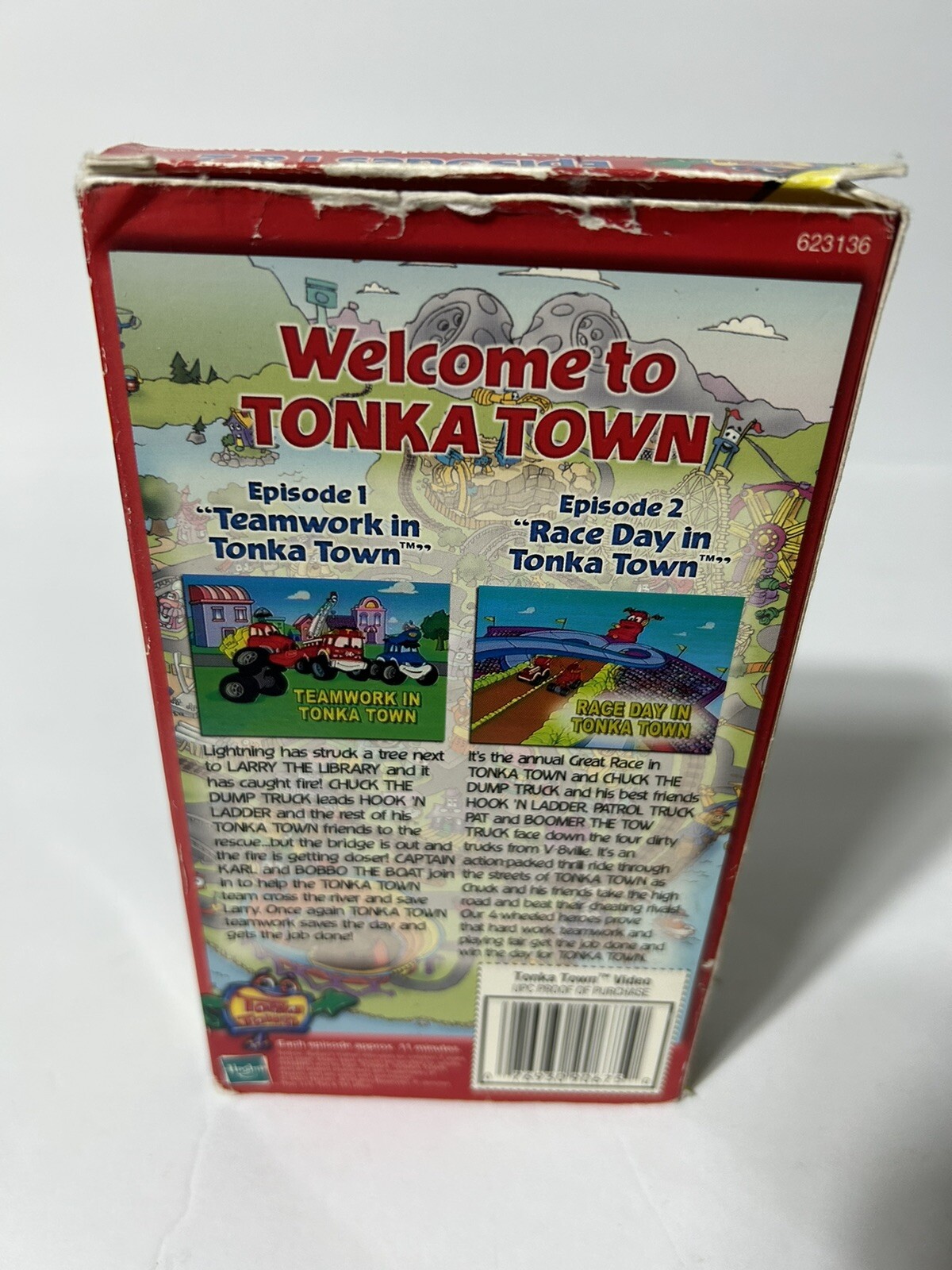 Welcome To Tonka Town Episode 1 & 2 VHS Tape Vintage HASBRO 76930906750 ...