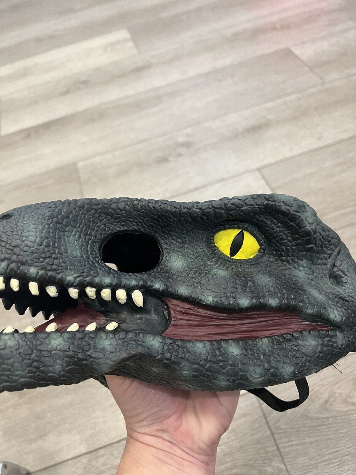Jurassic World Blue Velociraptor Mask Child Halloween… - Gem