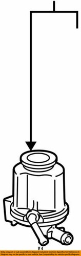 44360-60321 Toyota Reservoir assy, vane pump oil 4436060321, New ...