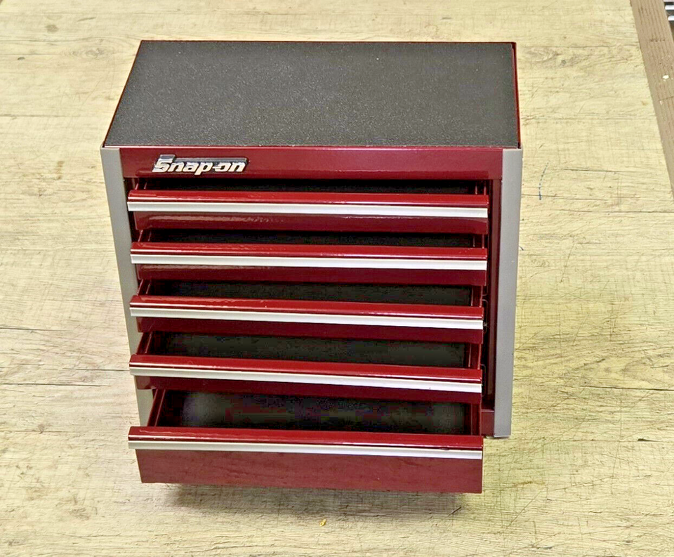 Snap-On ™ New Gloss Cranberry Miniature Bottom Tool Box Base Cabinet ...