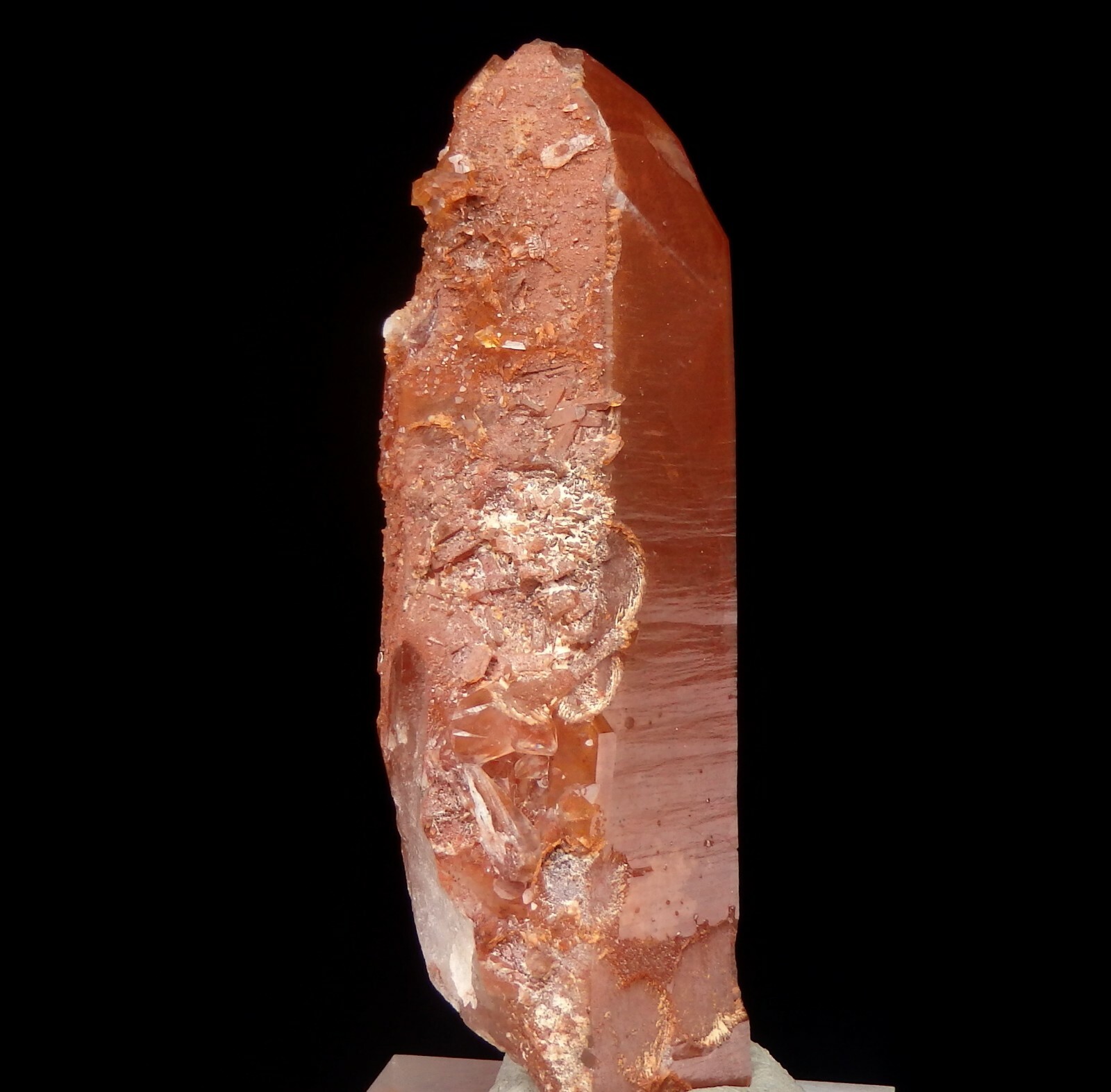 QUARTZ var. FERRUGINOUS QUARTZ beautiful BIG crystal ! - MOROCCO ...