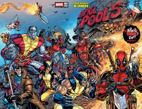 Uncanny X-Men Comic 12 First Print Cover C April Pools Day Variant 2025 ...