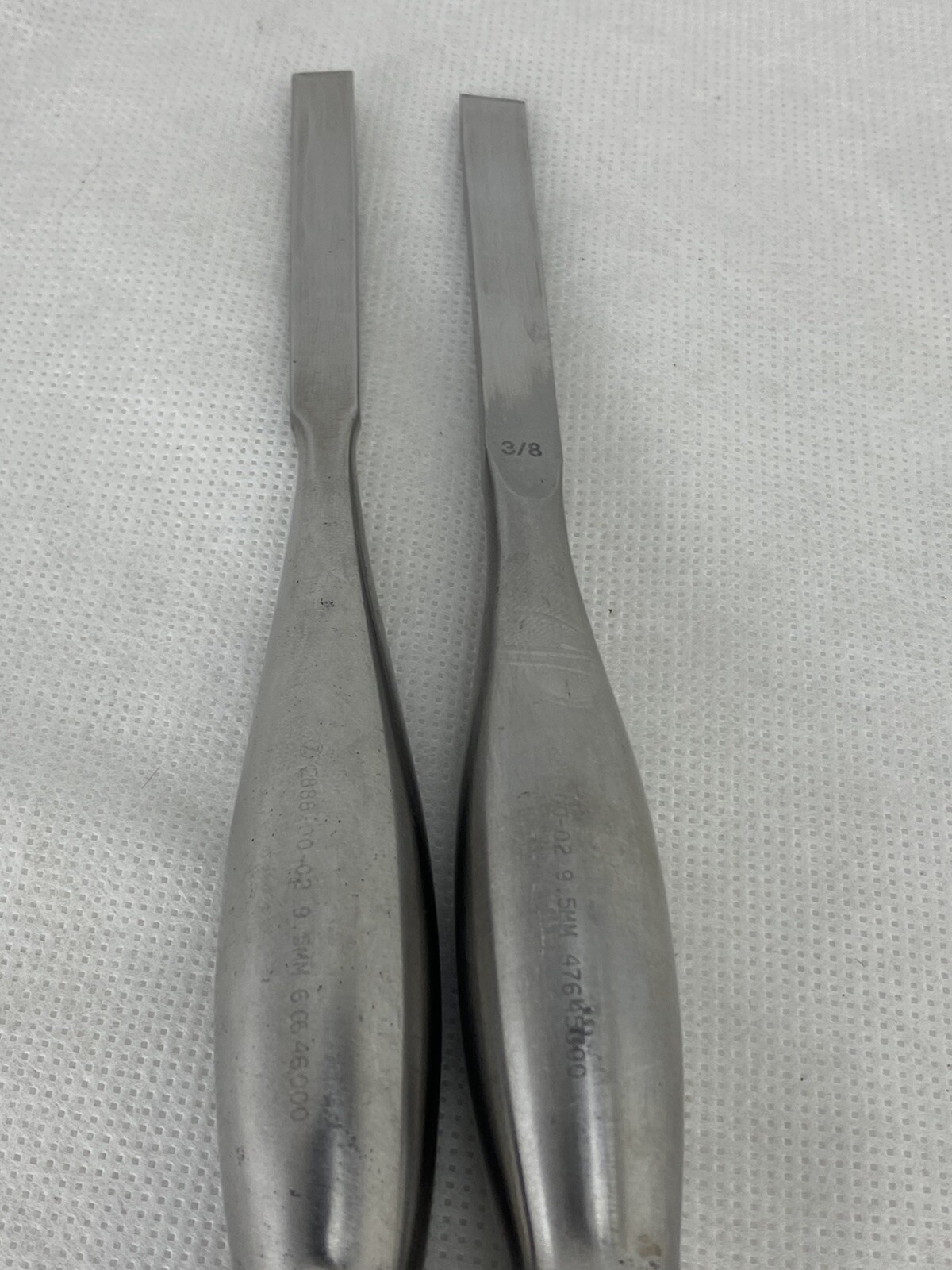 ZIMMER 2888-00-02 Smith Petersen Reta Osteotome Straight Curved 3/8in 9 ...