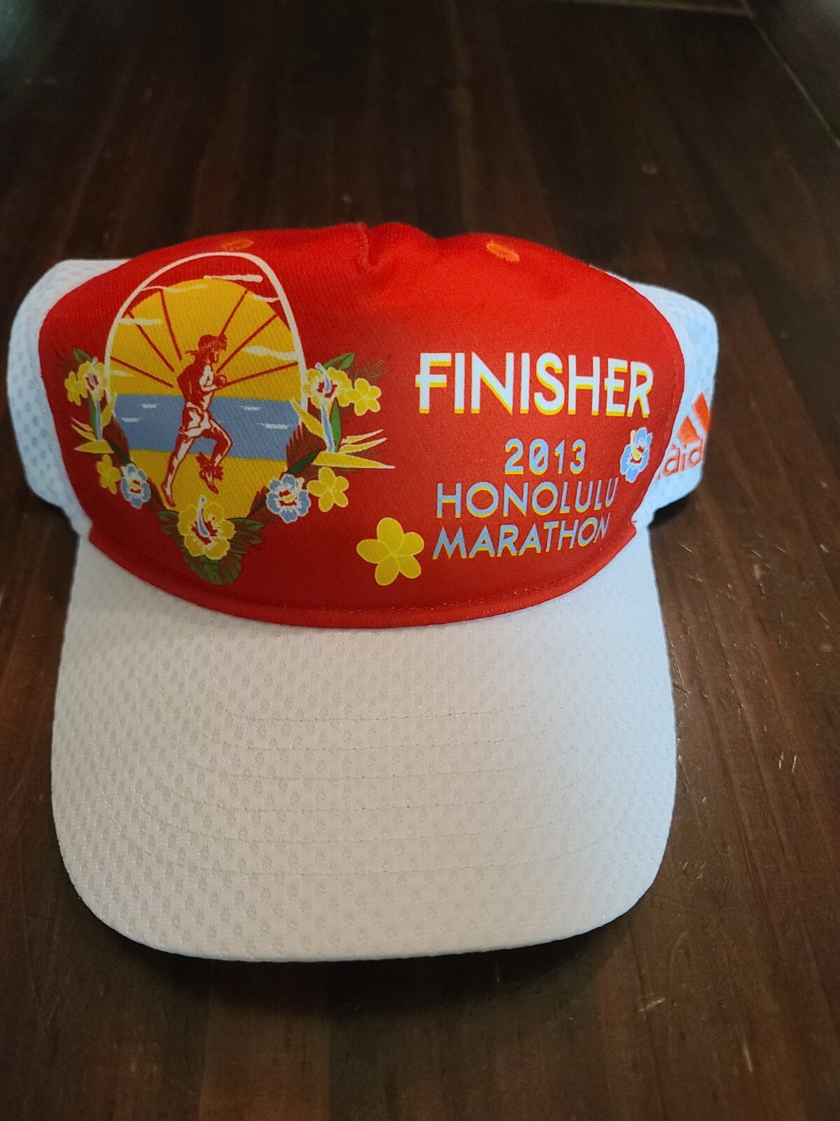 Adidas Honolulu Hawaii Marathon 2013 cap Hat finisher… - Gem