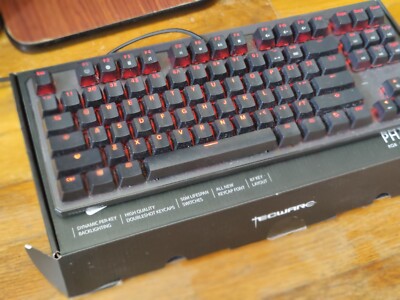 Tecware Phantom 87 Key Mechanical Keyboard, RGB led, Tested, Keep in ...
