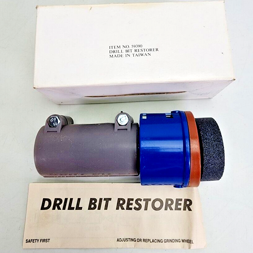 Drill Bit Sharpener Restorer 3.6MM-10MM 9/64-25/64 Extra Stone ...