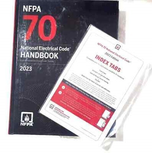 NFPA Handbook 2023 Book National Electrical Code with INDEX TABS USA ...