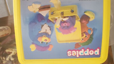 1986 Vintage Yellow Popple lunch box and thermos Popples | eBay