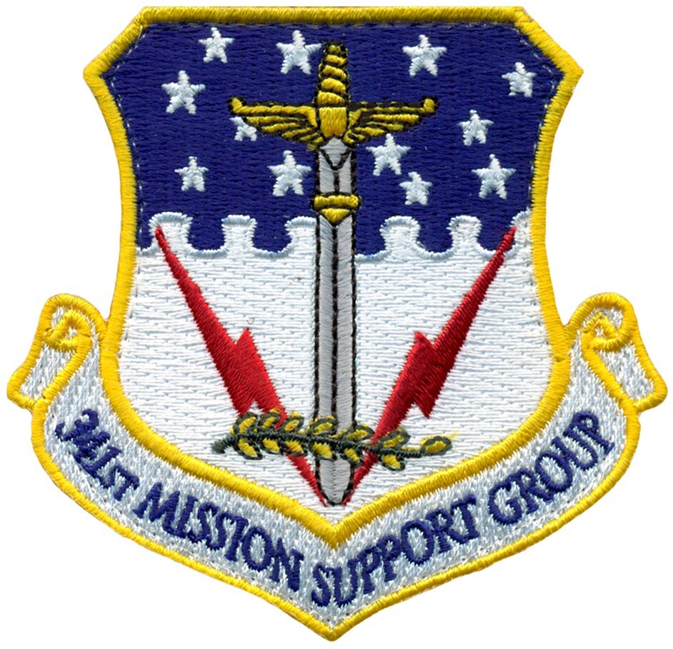 USAF 341st MISSION SUPPORT GROUP PATCH | eBay
