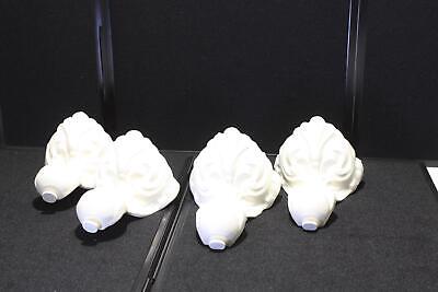 NOB 4X CAST IRON BATH Classics Eagle feet Set white color SPRING HOUSE ...
