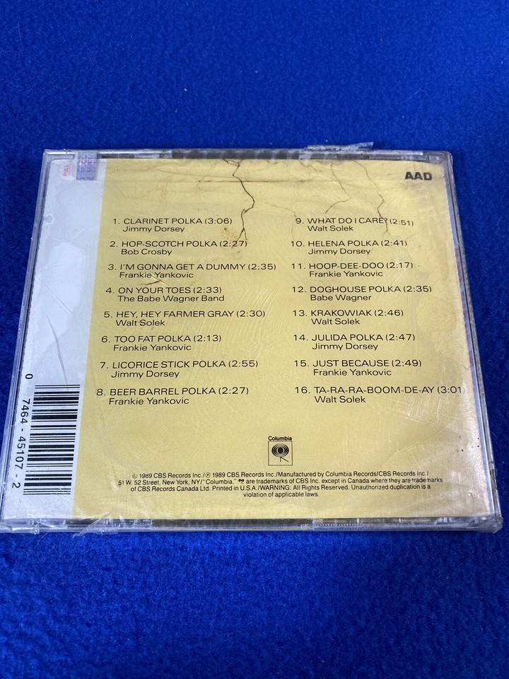 NEW Polkas 16 Most Requested Songs CD Compact Disc Factory Sealed NIP ...