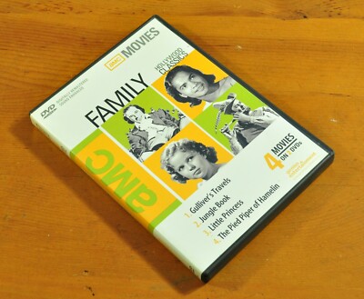AMC Movies Family Hollywood Classics 2004 DVD Shirley Temple Jungle ...