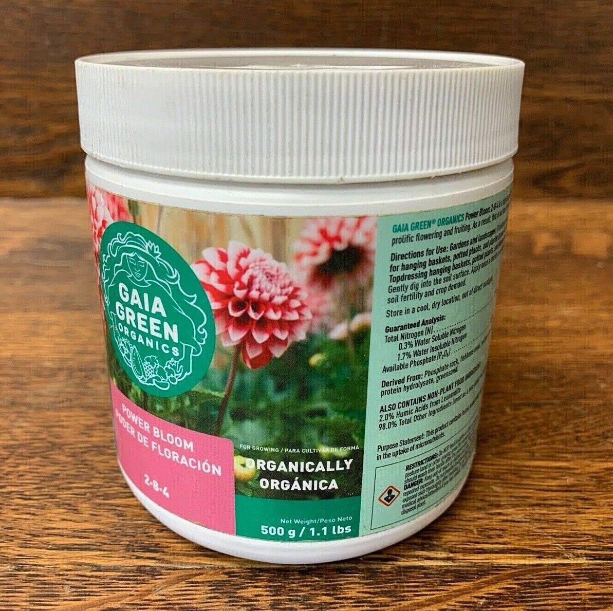 Gaia Green Power Bloom 2-8-4 & All Purpose Fertilizer - 500g for sale ...