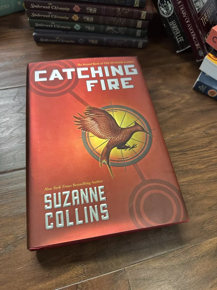 Catching Fire Book Spine
