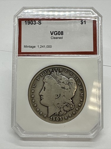 1903-S Morgan Silver Dollar Nicely Circulated - SEMI KEY DATE ...