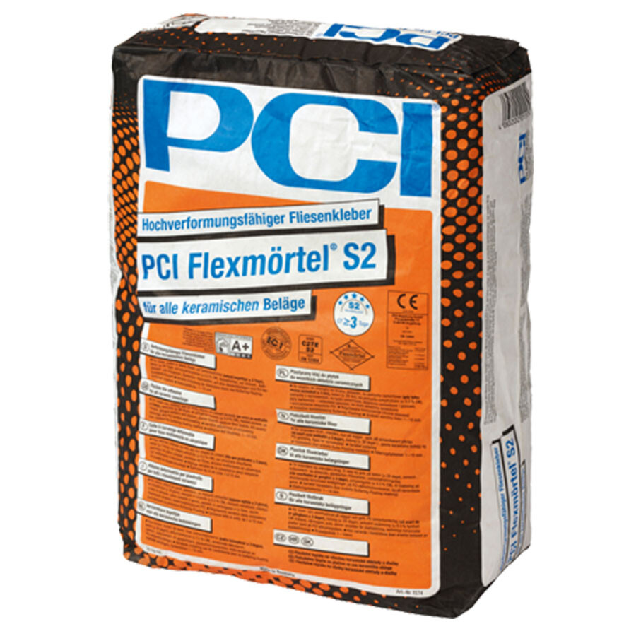 PCI tile adhesive flex mortar flexible adhesive laying mortar S1 fleet ...