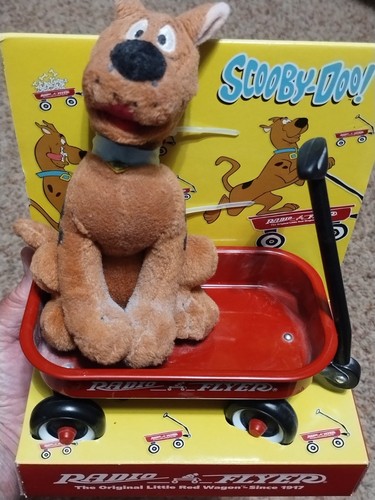 Warner Bros Store Scooby Doo Plush Radio Flyer Wagon NEW 1999 | eBay
