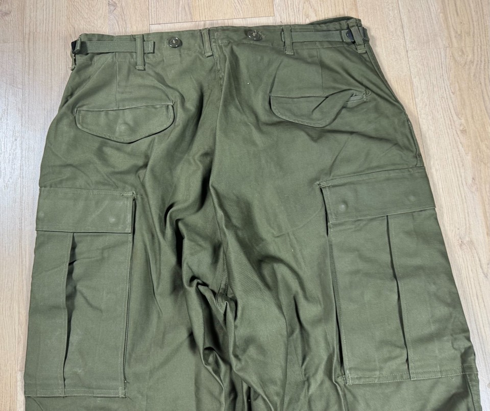 US Army M1951 Field Trousers Pants Wind Resistant Cotton Sateen Uniform ...