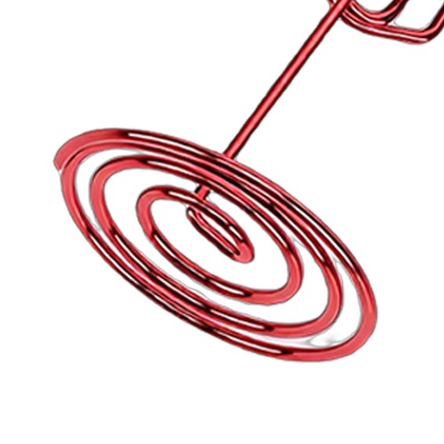 50mm Tall Red Photo Clip Stand 20 Pcs Graduation Cap Table Number ...