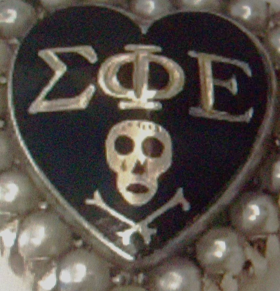 10K Fraternity Sigma, Phi, Epsiton Skull & Bones with Z & Torch on ...