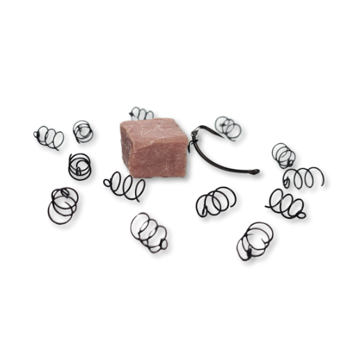 Luncheon Meat Stops Coil Spring Fishing Bait Stopper Barbel Carp ...