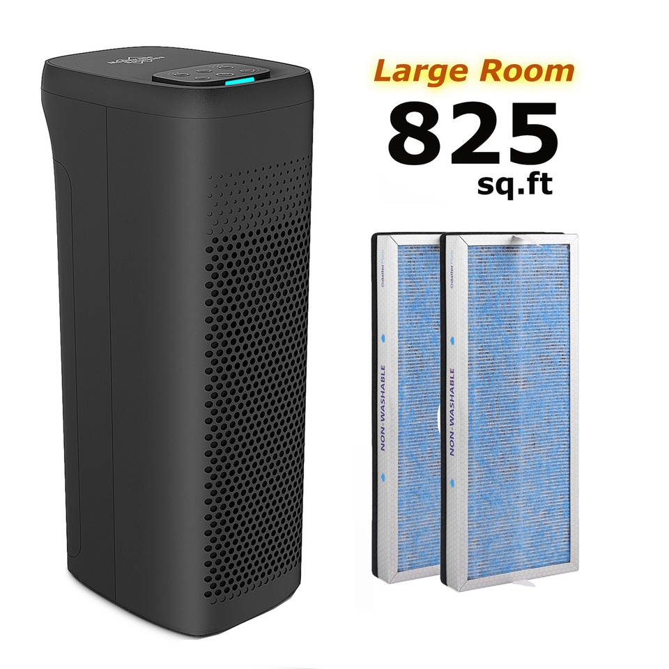 Large Room Air Purifier for Home Allergies Smog Pet Washable Filter Air ...