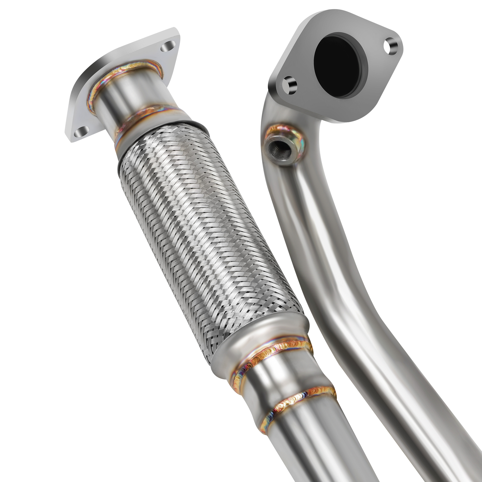 Exhaust Y Flex Pipe compatible with 09-17 Enclave Traverse Acadia ...
