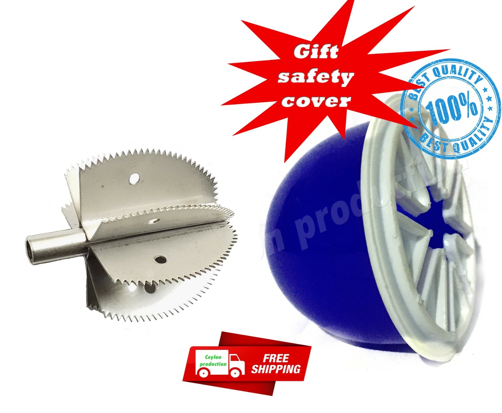 NEW ODIRIS COCONUT GRATER HEAD / BLADE | Grelly USA