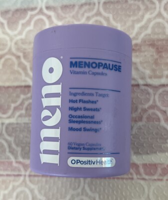 O Positiv MENO Vitamins for Menopause 60 VegCaps Exp 04/26 | eBay