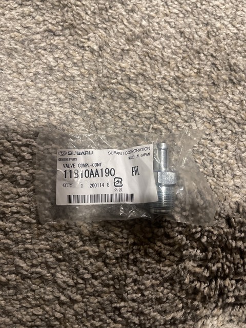 Genuine Subaru PCV Valve 11810AA190 for sale online | eBay