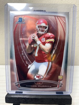 2014 Bowman Chrome Aaron Murray Rookie Card Kansas City Chiefs Non Auto ...